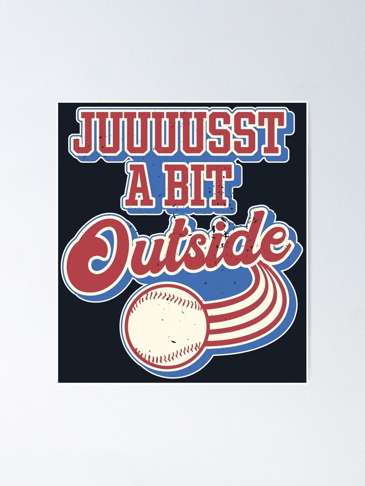 "Harry Doyle 'Juuuust a Bit Outside' Baseball Fan Art" Poster by ...