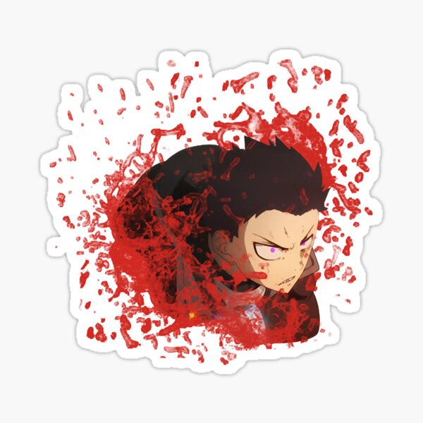 "Fire Force - Shinra Kusakabe, Ultra Instinct " Sticker for Sale by ...