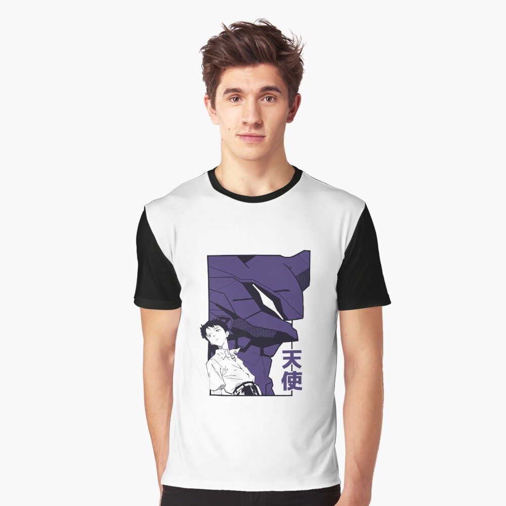 "Eva 01 shinji " Sticker for Sale by IlseSchwanke | Redbubble