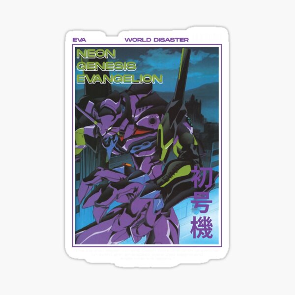 "Eva-001 " Sticker for Sale by IlseSchwanke | Redbubble