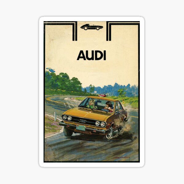 "Classic Car Poster" Sticker by jovannabiels12 | Redbubble