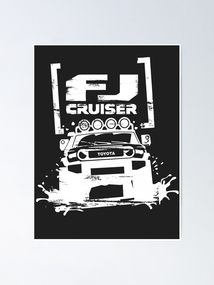 "FJ Cruiser" Poster by MOAOUN | Redbubble