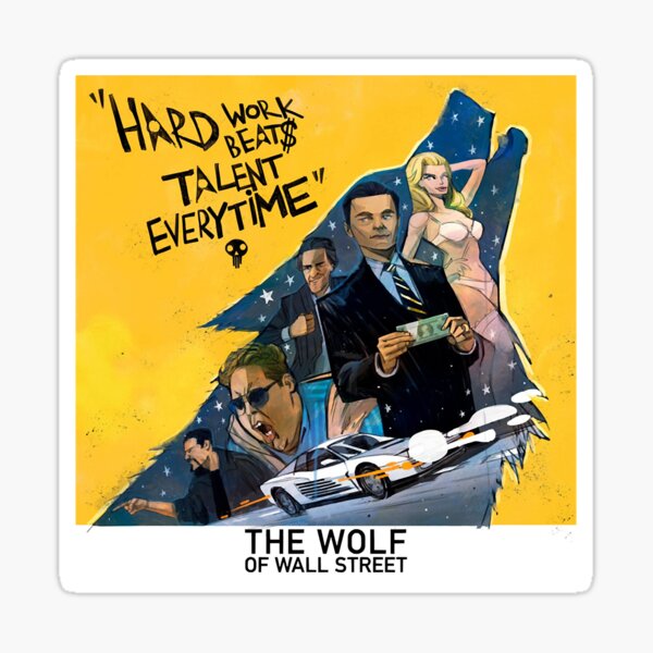 "Characters chibi wall street " Sticker for Sale by HopkinsNola | Redbubble