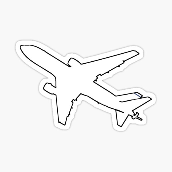 "KC-46 Silhouette" Sticker for Sale by Joseph Marcinuk | Redbubble