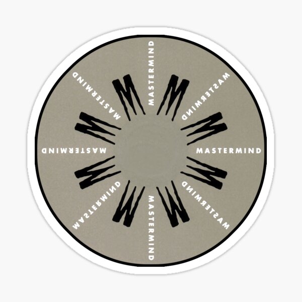"grey mastermind" Sticker for Sale by Tookins | Redbubble