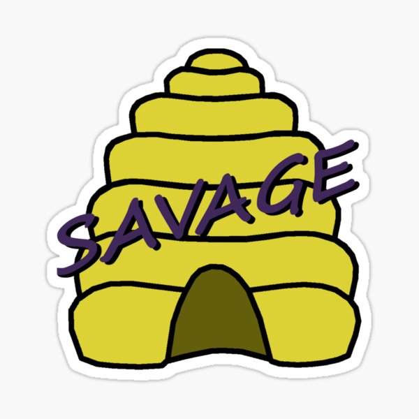 "OG Hive logo" Sticker for Sale by Savage-Swarm | Redbubble