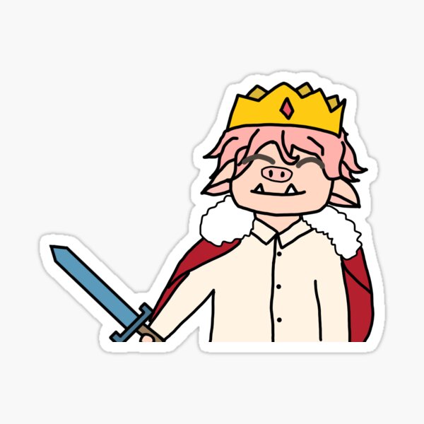 "Technoblade" Sticker for Sale by timothydatomato | Redbubble