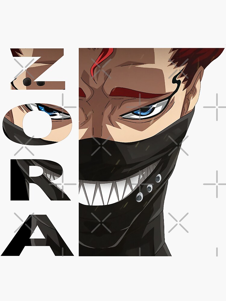"Zora Ideale (Black Bulls) - Black" Sticker for Sale by shiriru | Redbubble