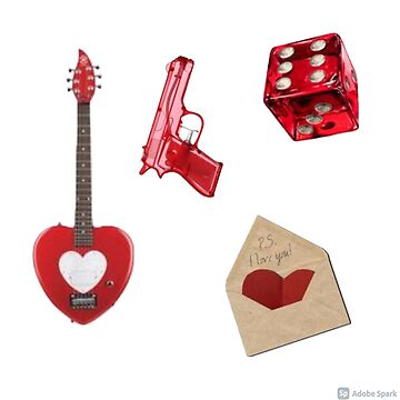 "red sticker pack" Sticker for Sale by archangel444 | Redbubble