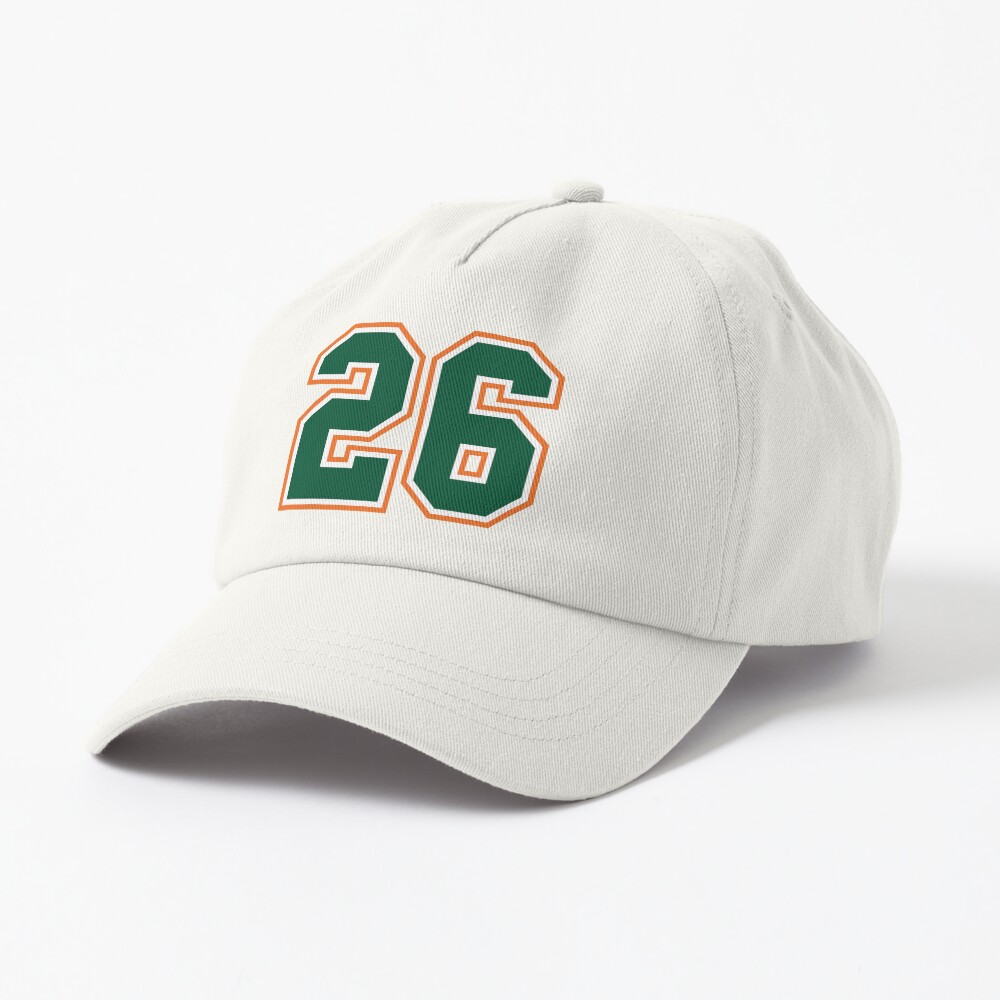 "26 Jersey Number Number twenty-six Straight From Miami" Sticker for ...