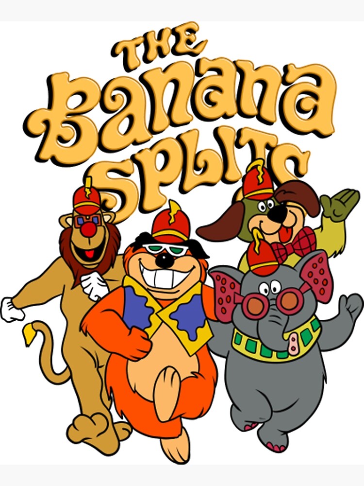 "Banana Splits The banana Splits" Art Print for Sale by KevinHarts ...
