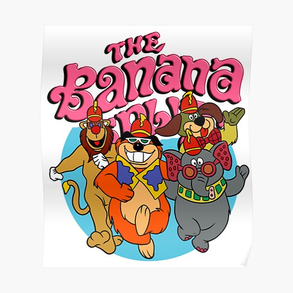 "Banana Splits The Banana Splits" Poster by KevinHarts | Redbubble
