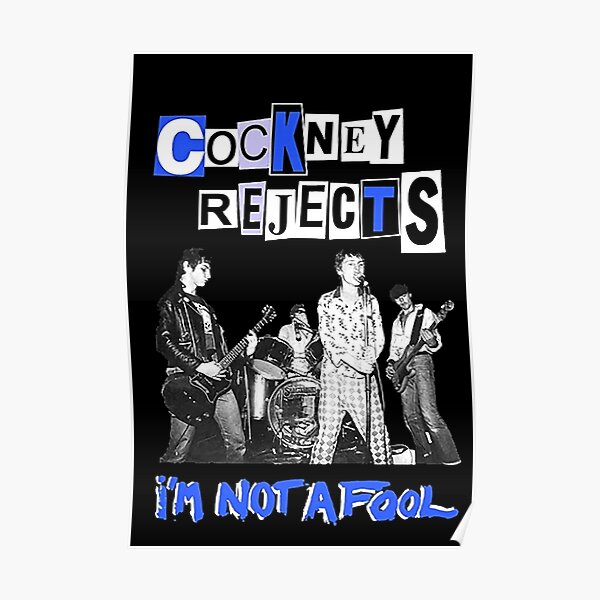 Cockney Rejects Posters | Redbubble