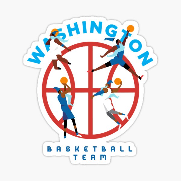 "Washington Wizards DC Basketball team " Sticker for Sale by Leingangb ...