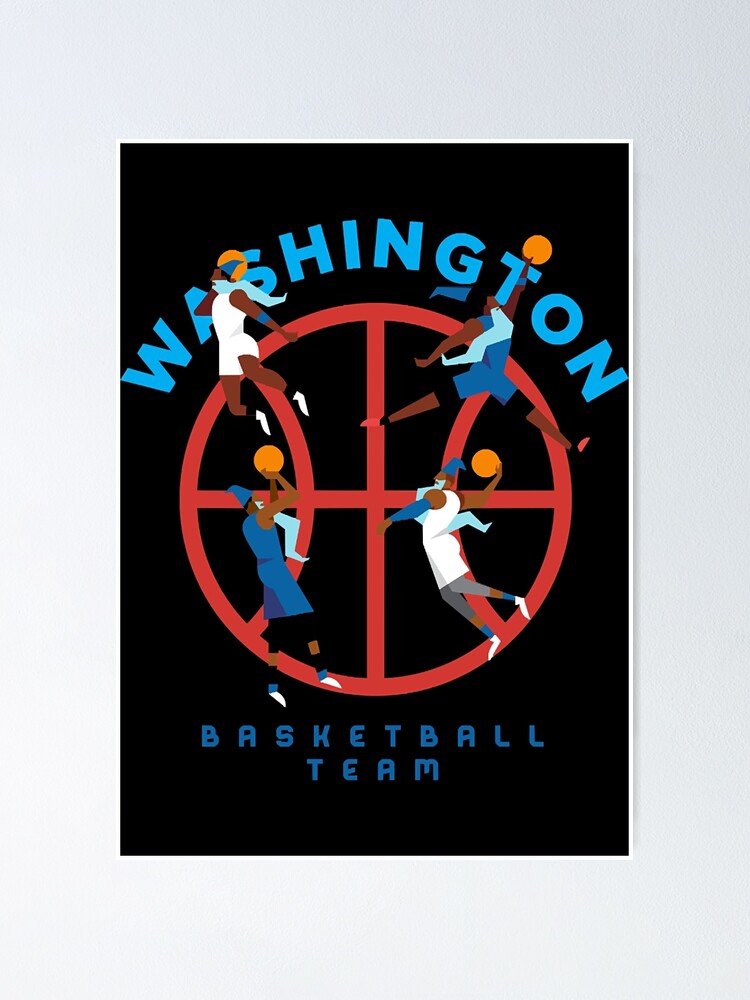 "Washington Wizards DC Basketball team " Poster for Sale by Leingangb ...