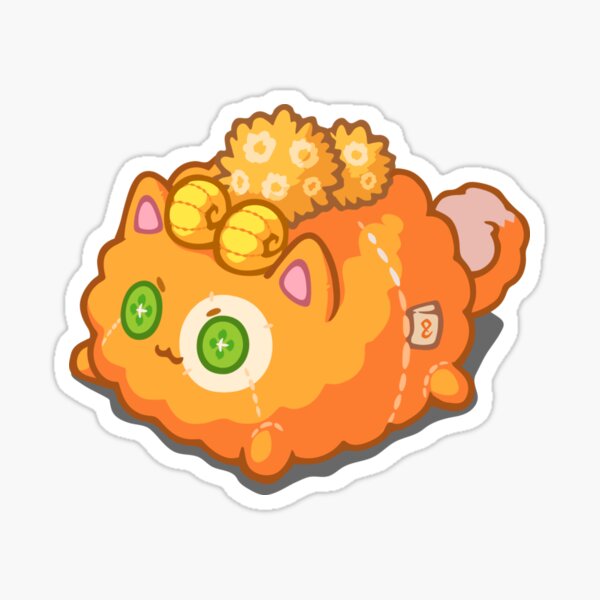 "I love my Axie's" Sticker for Sale by YoKostas | Redbubble