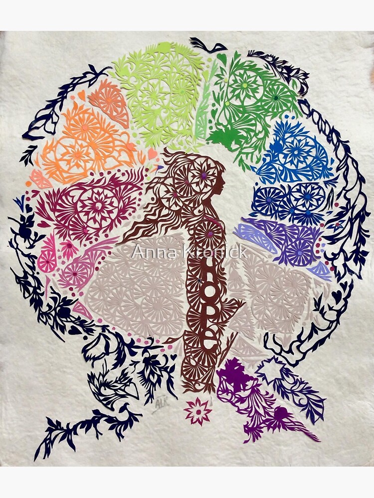 "The Hope Tree" Sticker for Sale by AIKadesign | Redbubble