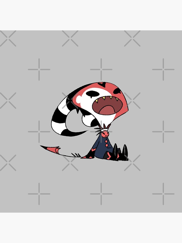 "Helluva Boss - screaming Blitzo" Pin for Sale by -RotaS- | Redbubble