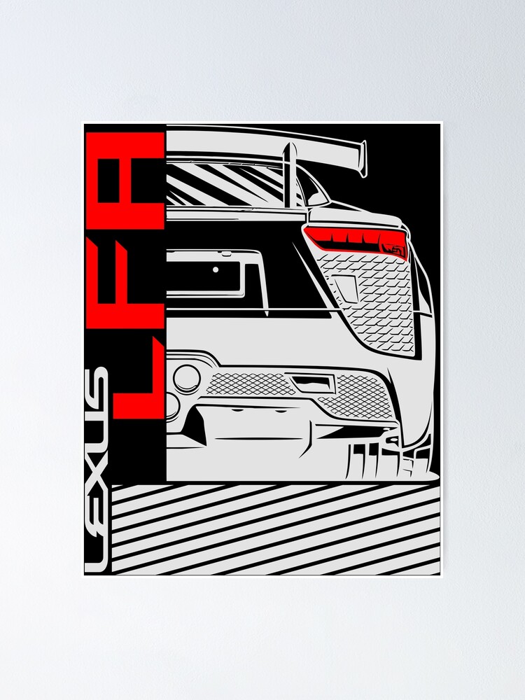 "LFA" Poster for Sale by CopiPanilArt | Redbubble