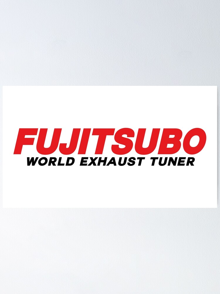 "FUJITSUBO EXHAUST STANDARD" Poster for Sale by JDMShop | Redbubble