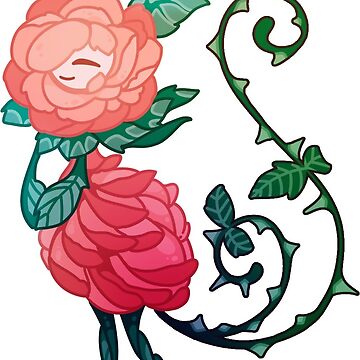 "Rose Leshy" Sticker for Sale by sitaart | Redbubble