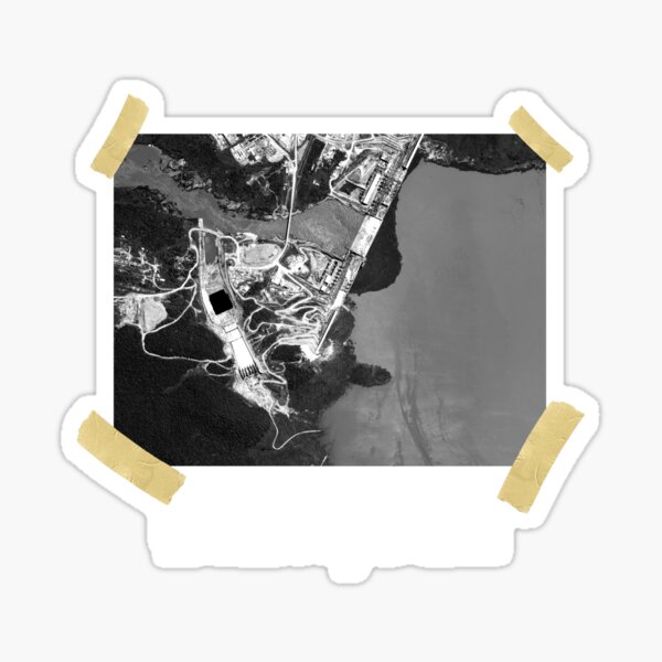 "The Great Renaissance Dam" Sticker for Sale by Bayalew | Redbubble