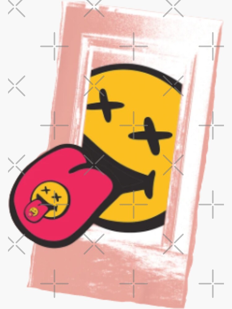 "Louis tomlinson smiley face" Sticker for Sale by Carmens-World | Redbubble