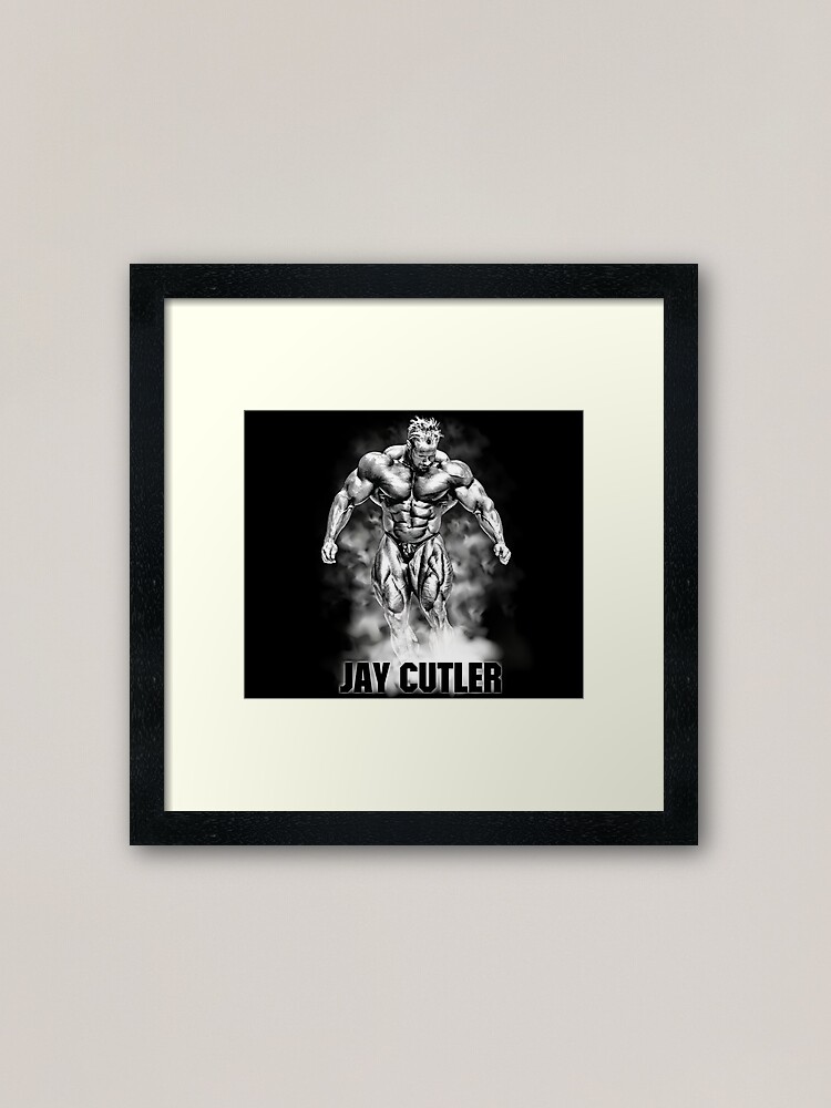 "Jay Cutler Quad Stomp" Gerahmter Kunstdruck von almeapparel | Redbubble