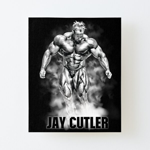 "Jay Cutler Quad Stomp" Aufgezogener Druck von almeapparel | Redbubble