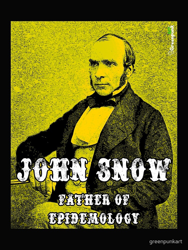 "John Snow Father of epidemology" Metal Print for Sale by greenpunkart ...