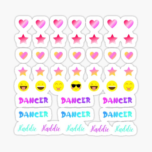 "Haddie Custom Sticker Pack *pick M or L*" Sticker for Sale by ...