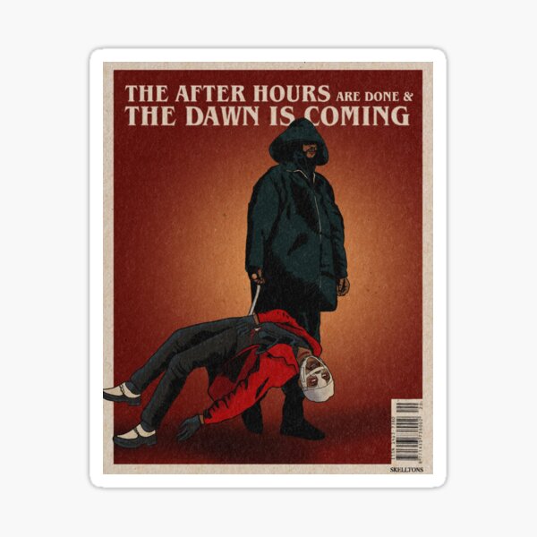 "TheDawnIsComing version 1" Sticker for Sale by TSkelltons | Redbubble