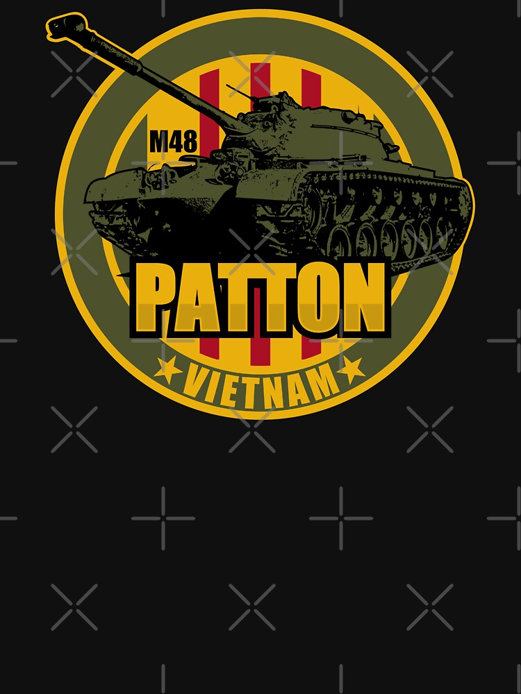 "M48 Patton Vietnam" T-shirt for Sale by FireMission45 | Redbubble | m ...