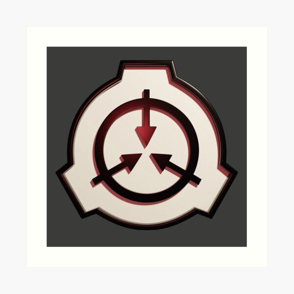 "SCP logo" Art Print by Vanum-Chan | Redbubble