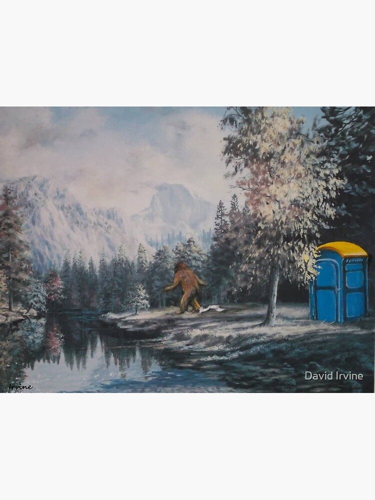 "Nature Called" Framed Art Print for Sale by GnarledBranch | Redbubble