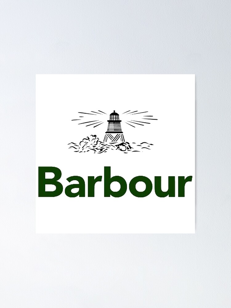 "Barbour and Sons Retail & Clothing" Poster by ceffmanjiml | Redbubble