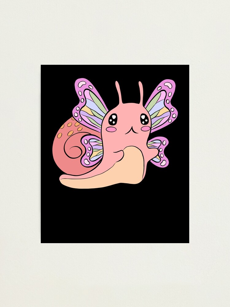 Lámina fotográfica «Caracol Fairycore Cottagecore Aesthetic Slug Con ...