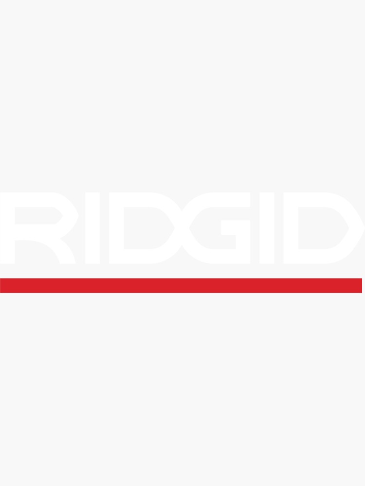 "POWER TOOLS-RIDGID LOGO" Sticker for Sale by dinidtole | Redbubble