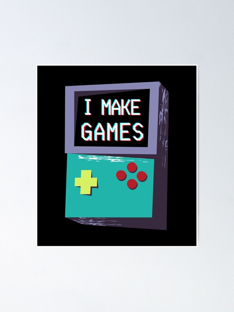 "Indie Gamedev - Game developer - Game designer" Poster for Sale by ...