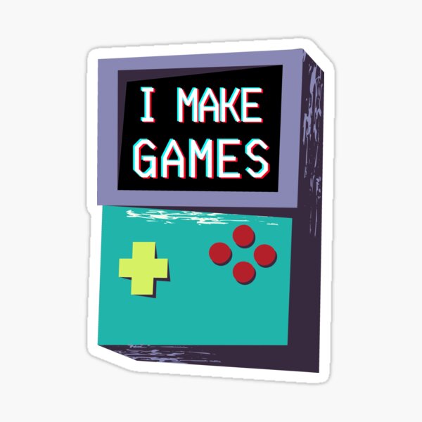 "Indie Gamedev - Game developer - Game designer" Sticker for Sale by ...