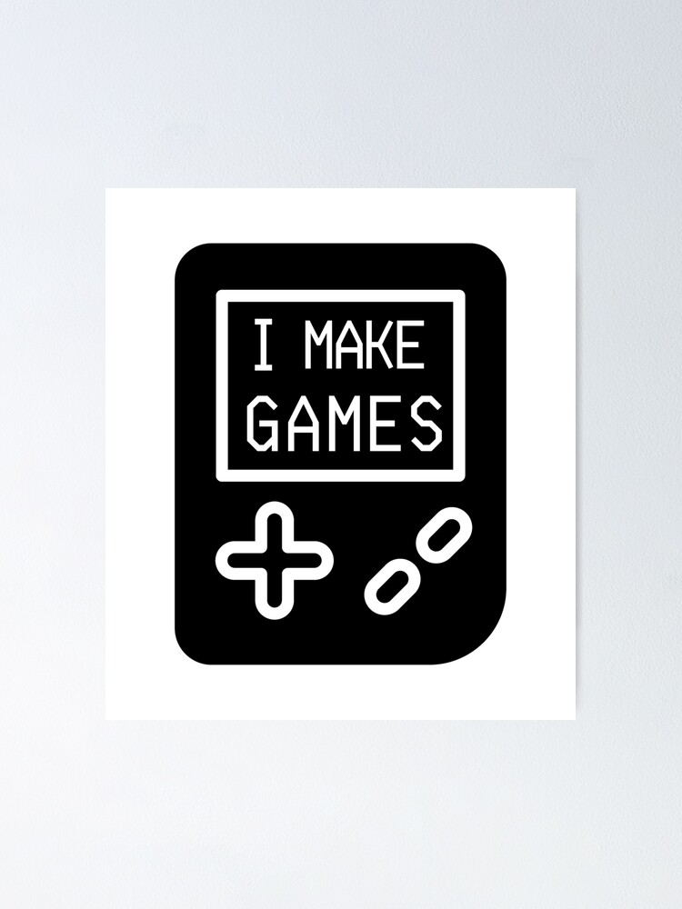 "Indie Gamedev - Game developer - Game designer" Poster for Sale by ...