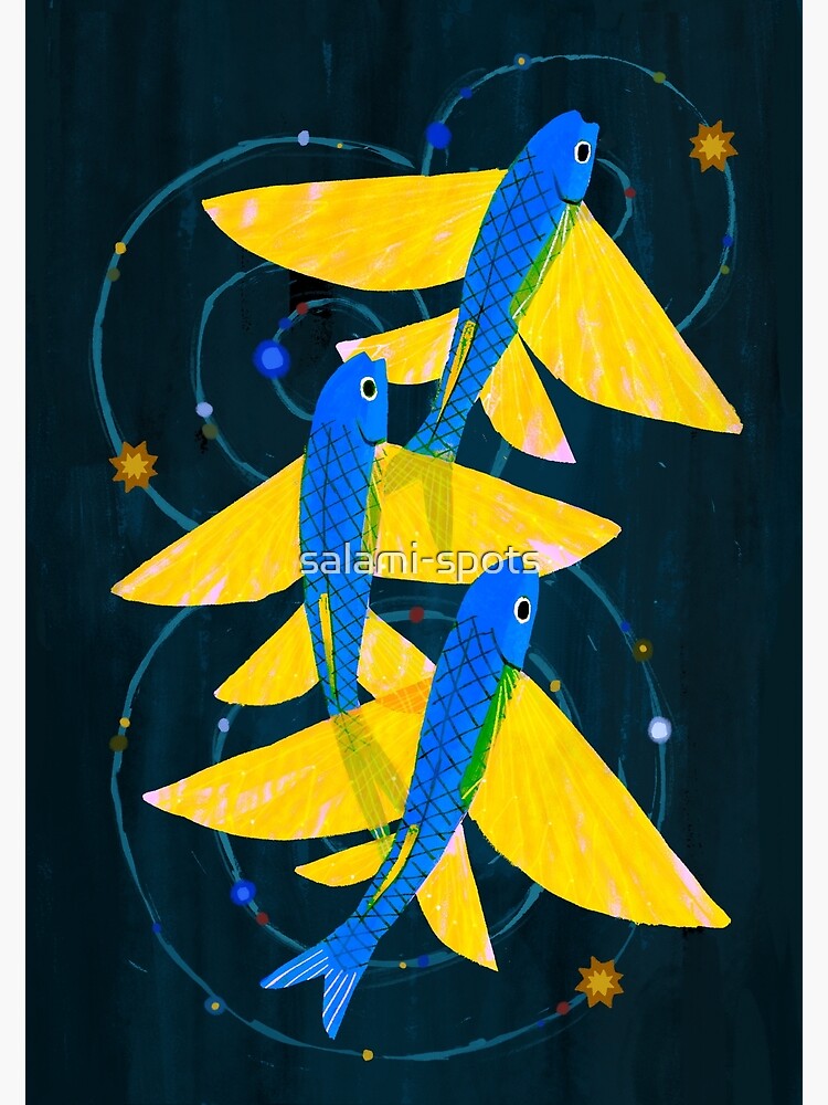 Flying Fish Premium Matte Vertical Poster sold by Bonobo Blue | SKU ...