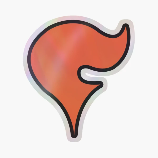 Team Flare Logo Gradient Glowing Fire Recolor (For Korblox) | Roblox