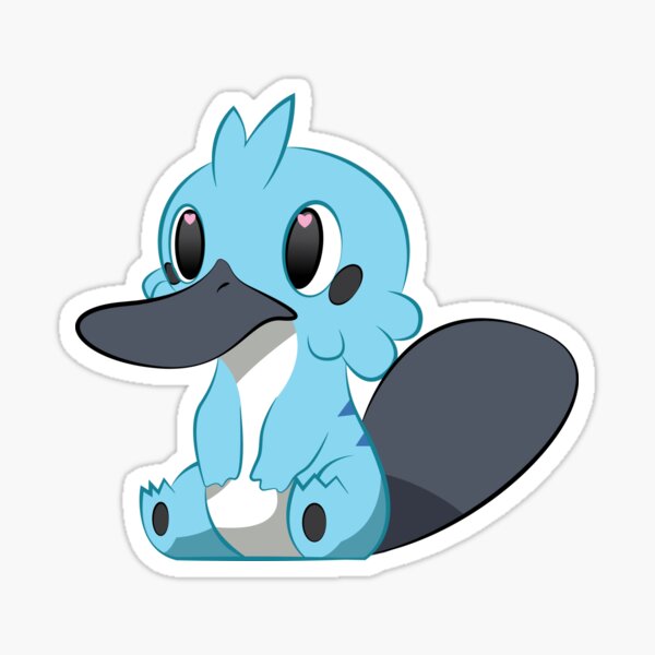 "TemTem Platypet" Sticker for Sale by kpxppy | Redbubble