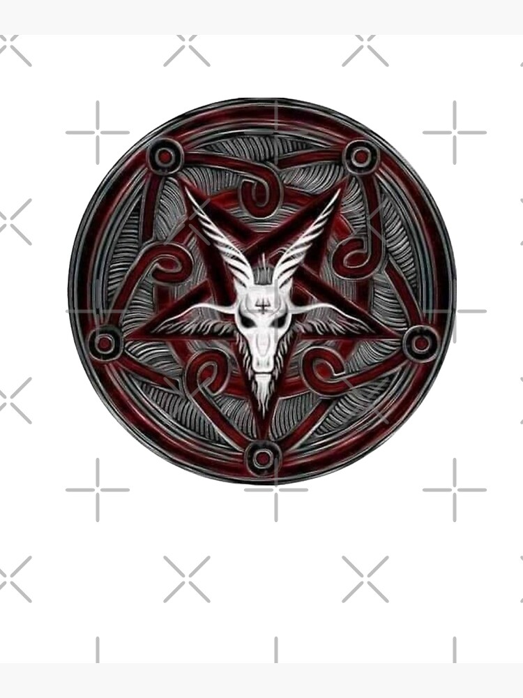 Póster «Cabra sabática de Baphomet» de Rockopolys | Redbubble