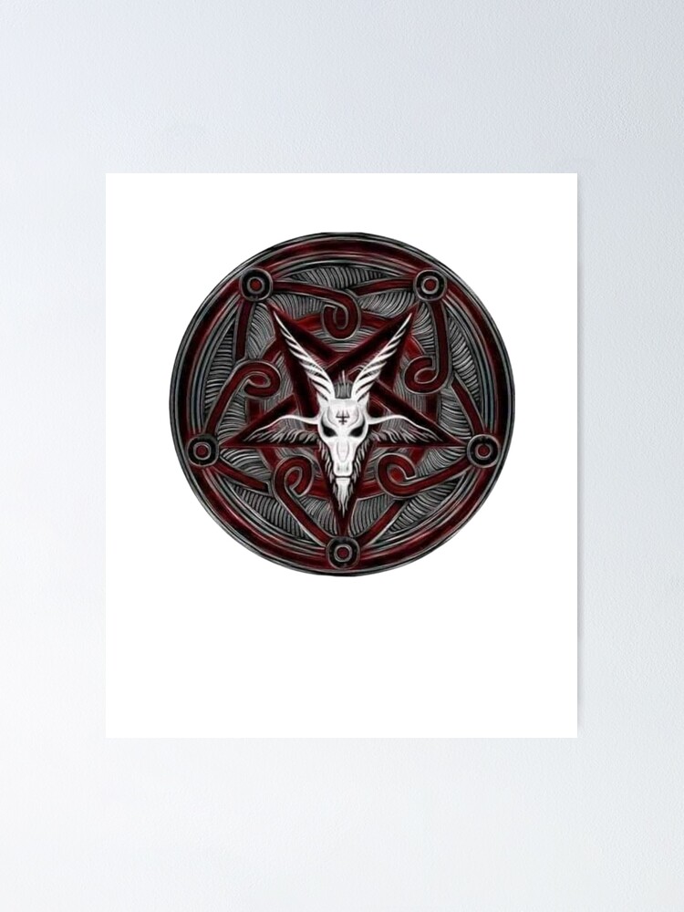Póster «Cabra sabática de Baphomet» de Rockopolys | Redbubble