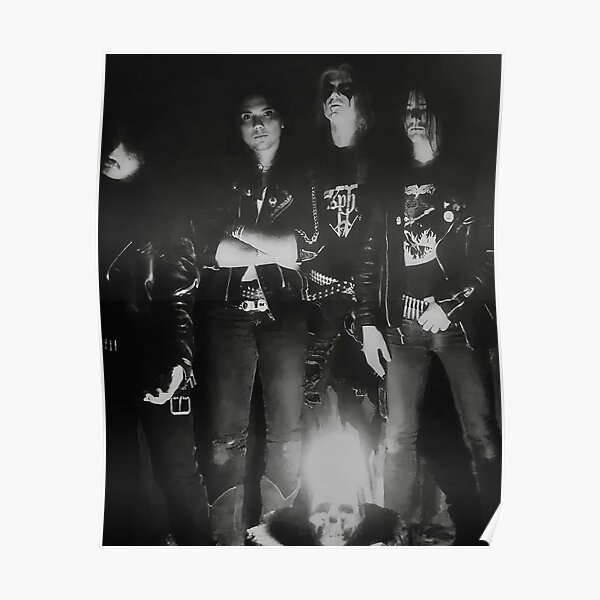 Póster «Mayhem Euronymous muerto necrobutcher hellhammer Deathcrush De ...