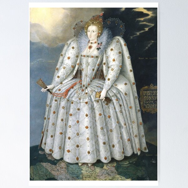 "Elizabeth I. Queen of England." Poster for Sale by KylerMitchelk ...