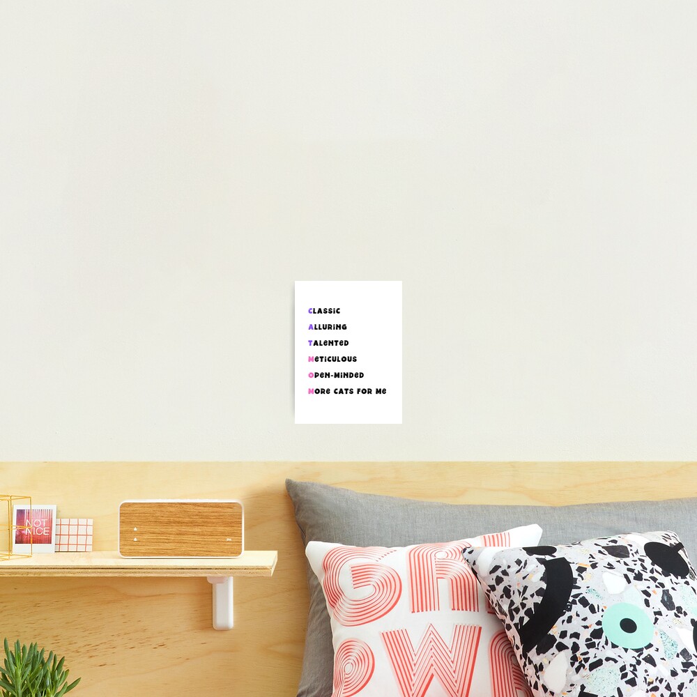 "Acrostic Poems for Cat Moms, Cat Lovers, Cat Owners Cat Silhouette ...