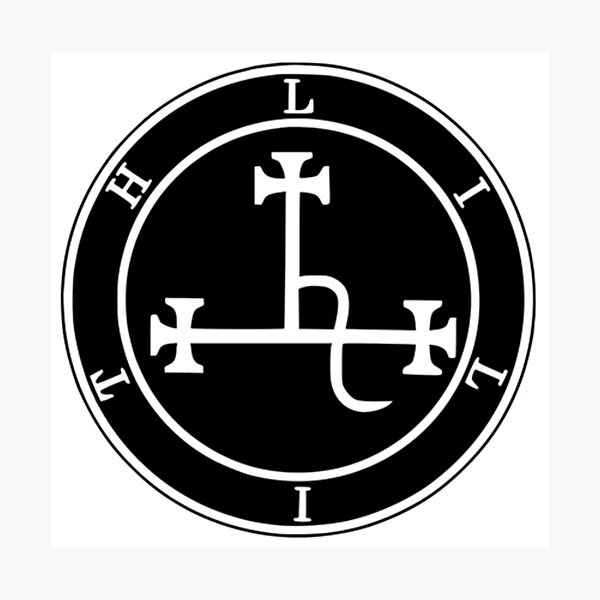 "Lilith Female Devil Satanic Pagan Lilith Samael Witchcraft Symbol ...